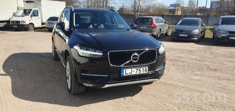 Black Volvo XC90 2018 in Riga, with an engine capacity of 2.00 L and mileage of 143 thousand km for 2950 €, photo 6 on AUTOMOTO.COM.LV