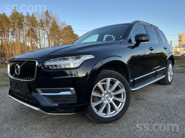 Black Volvo XC90 2018 in Riga, with an engine capacity of 2.00 L and mileage of 260 thousand km for 20900 €, photo 2 on AUTOMOTO.COM.LV