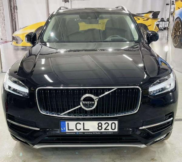 Melns Volvo XC90 2018 Kauņa, ar dzinēja tilpumu 1.97 L un nobraukumu 200 tūkst. km par 21500 €, foto 3 vietnē AUTOMOTO.COM.LV