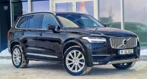 Black Volvo XC90 2018 in Vilnius, with an engine capacity of 2.00 L and mileage of 116 thousand km for 29450 €, photo  on AUTOMOTO.COM.LV