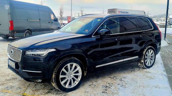 Black Volvo XC90 2018 in Vilnius, with an engine capacity of 2.00 L and mileage of 116 thousand km for 29450 €, photo 2 on AUTOMOTO.COM.LV