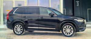 Black Volvo XC90 2018 in Vilnius, with an engine capacity of 2.00 L and mileage of 116 thousand km for 29450 €, photo 8 on AUTOMOTO.COM.LV