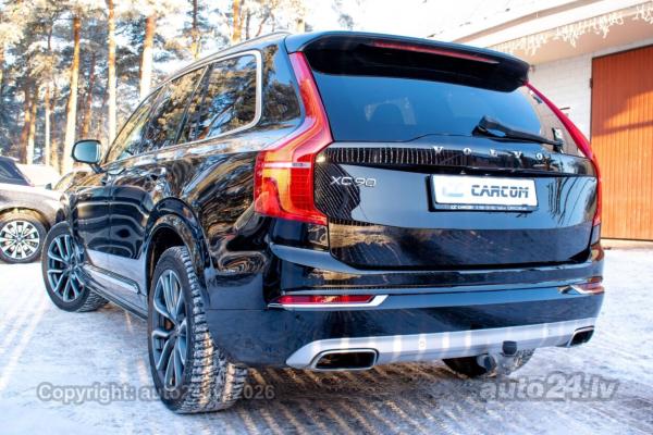Black Volvo XC90 2018 in Tallinn, with an engine capacity of 2.00 L and mileage of 134 thousand km for 34990 €, photo 7 on AUTOMOTO.COM.LV