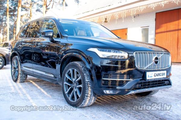 Black Volvo XC90 2018 in Tallinn, with an engine capacity of 2.00 L and mileage of 134 thousand km for 34990 €, photo 8 on AUTOMOTO.COM.LV
