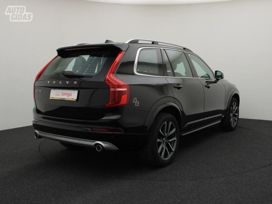 Melns Volvo XC90 2018 Viļņa, ar dzinēja tilpumu 2.00 L un nobraukumu 204 tūkst. km par 24199 €, foto 8 vietnē AUTOMOTO.COM.LV