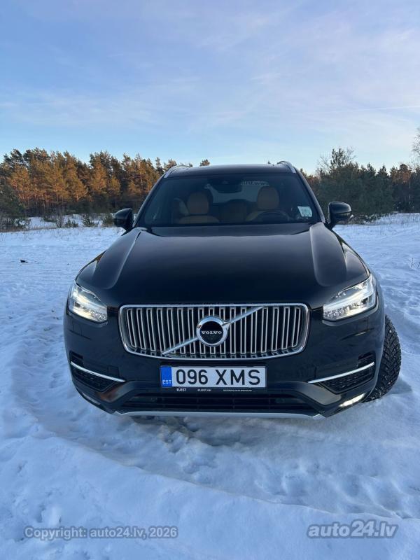 Black Volvo XC90 2018 in Haapsalu, with an engine capacity of 2.00 L and mileage of 193 thousand km for 26590 €, photo 8 on AUTOMOTO.COM.LV