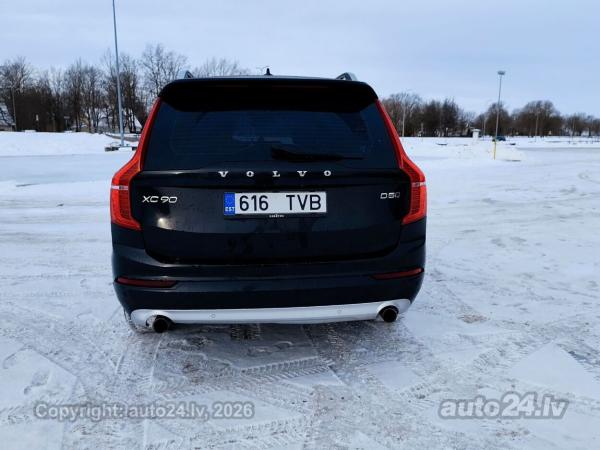 Black Volvo XC90 2018 in Johvi, with an engine capacity of 2.00 L and mileage of 278 thousand km for 21700 €, photo 5 on AUTOMOTO.COM.LV