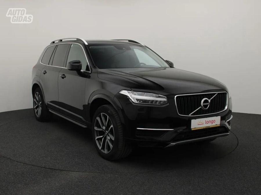 Black Volvo XC90 2018 in Vilnius, with an engine capacity of 2.00 L and mileage of 235 thousand km for 22799 €, photo 10 on AUTOMOTO.COM.LV