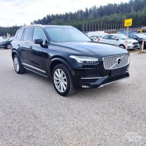 Black Volvo XC90 2018 in Vilnius, with an engine capacity of 2.00 L and mileage of 297 thousand km for 18900 €, photo 4 on AUTOMOTO.COM.LV