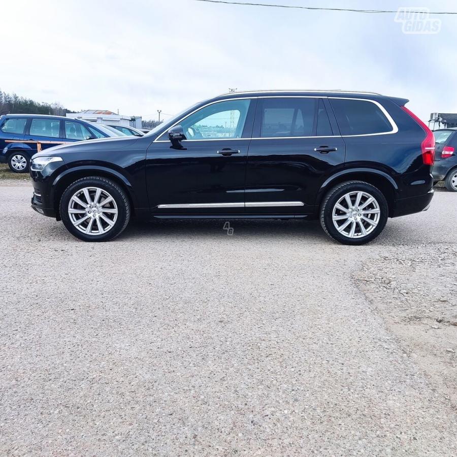 Black Volvo XC90 2018 in Vilnius, with an engine capacity of 2.00 L and mileage of 297 thousand km for 18900 €, photo 6 on AUTOMOTO.COM.LV