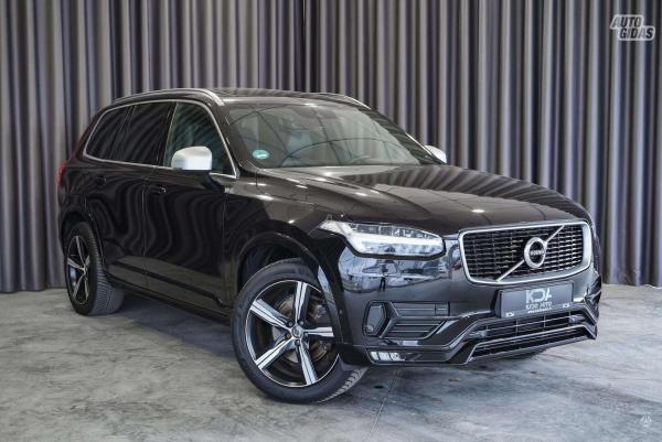 Melns Volvo XC90 2018 Marijampole, ar dzinēja tilpumu 2.00 L un nobraukumu 220 tūkst. km par 25350 €, foto 1 vietnē AUTOMOTO.COM.LV