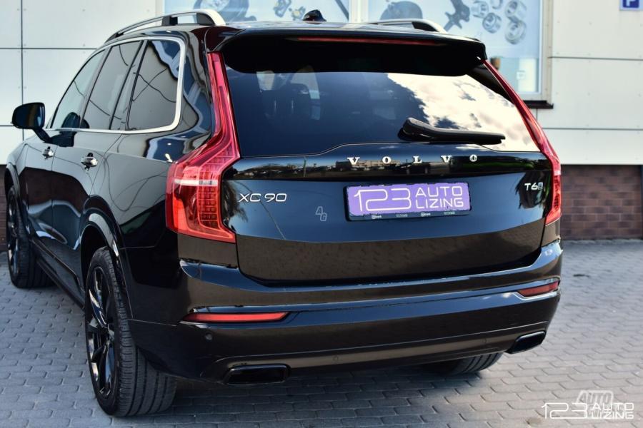 Black Volvo XC90 2018 in Kretinga, with an engine capacity of 2.00 L and mileage of 170 thousand km for 25500 €, photo 7 on AUTOMOTO.COM.LV