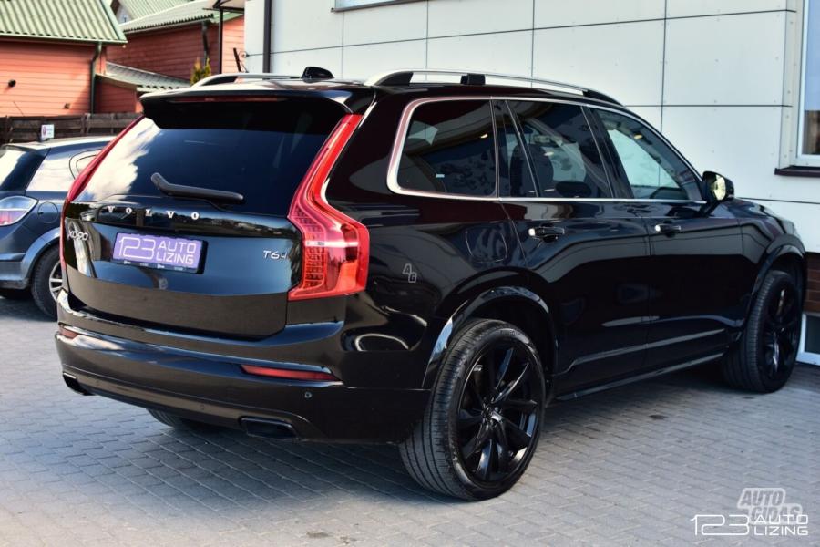 Black Volvo XC90 2018 in Kretinga, with an engine capacity of 2.00 L and mileage of 170 thousand km for 25500 €, photo 9 on AUTOMOTO.COM.LV