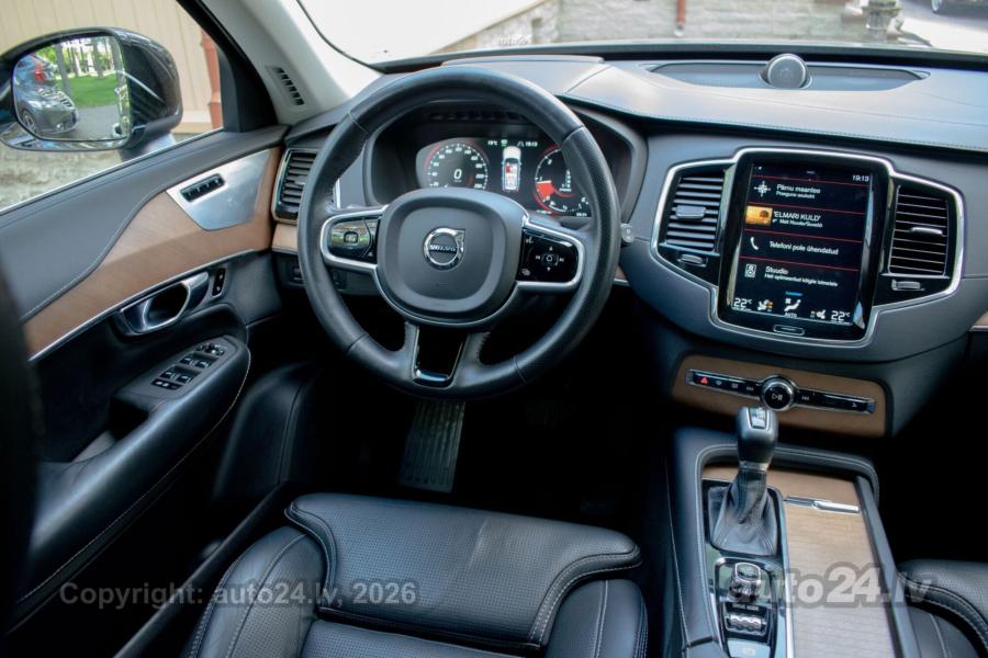 Melns Volvo XC90 2018 Tallina, ar dzinēja tilpumu 2.00 L un nobraukumu 150 tūkst. km par 39990 €, foto 4 vietnē AUTOMOTO.COM.LV