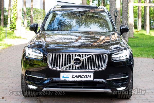 Black Volvo XC90 2018 in Tallinn, with an engine capacity of 2.00 L and mileage of 150 thousand km for 39990 €, photo 5 on AUTOMOTO.COM.LV