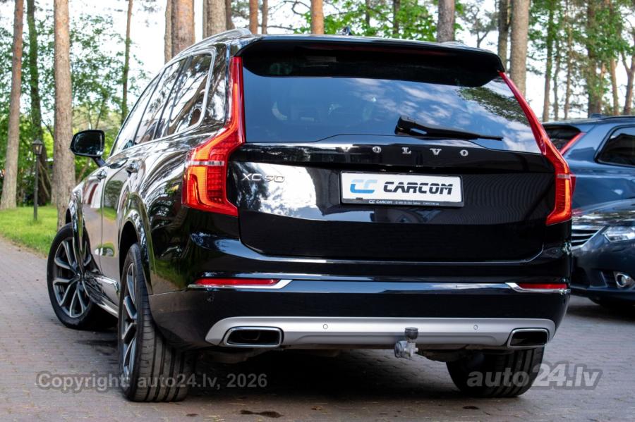 Melns Volvo XC90 2018 Tallina, ar dzinēja tilpumu 2.00 L un nobraukumu 150 tūkst. km par 39990 €, foto 8 vietnē AUTOMOTO.COM.LV