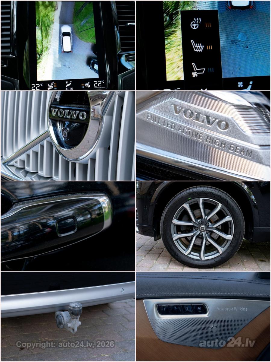 Melns Volvo XC90 2018 Tallina, ar dzinēja tilpumu 2.00 L un nobraukumu 150 tūkst. km par 39990 €, foto 18 vietnē AUTOMOTO.COM.LV