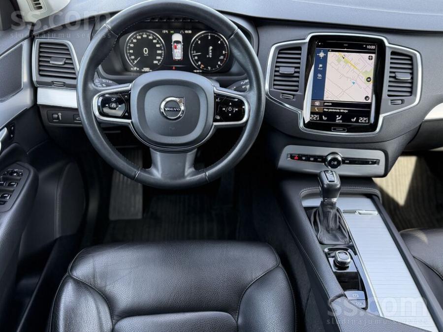 Melns Volvo XC90 2018 Rīga, ar dzinēja tilpumu 2.00 L un nobraukumu 246 tūkst. km par 21500 €, foto 6 vietnē AUTOMOTO.COM.LV