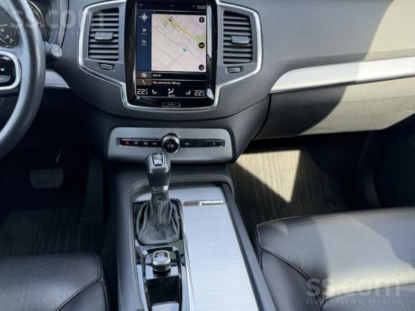 Black Volvo XC90 2018 in Riga, with an engine capacity of 2.00 L and mileage of 246 thousand km for 21500 €, photo 8 on AUTOMOTO.COM.LV