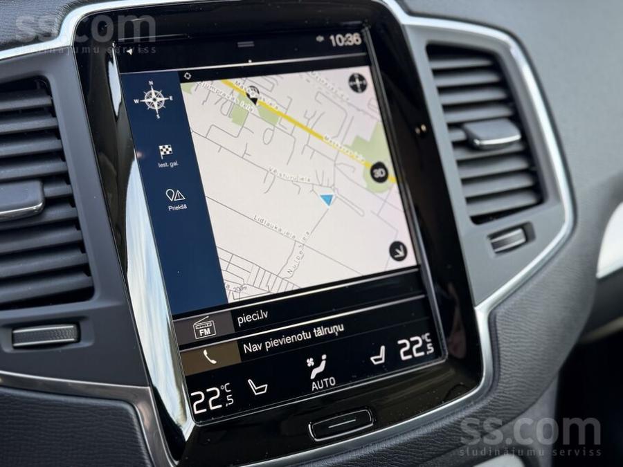 Melns Volvo XC90 2018 Rīga, ar dzinēja tilpumu 2.00 L un nobraukumu 246 tūkst. km par 21500 €, foto 10 vietnē AUTOMOTO.COM.LV
