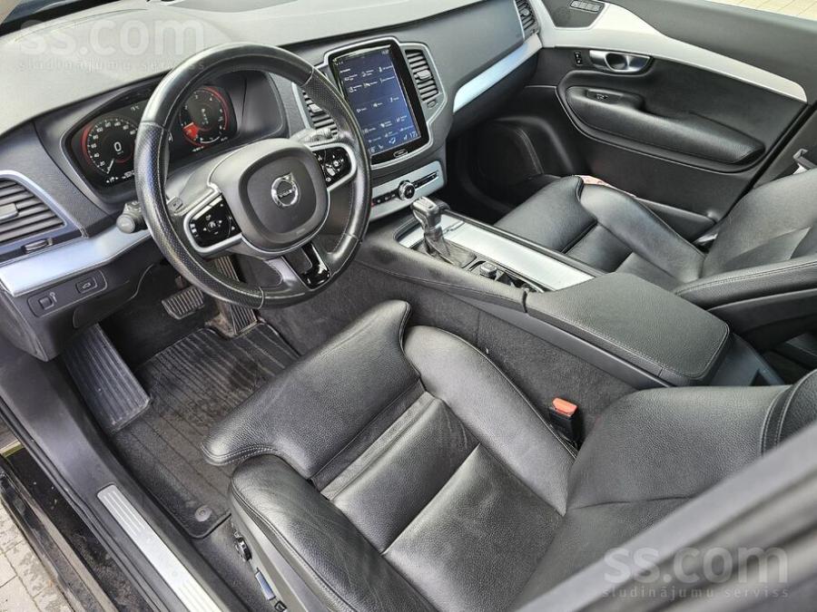 Melns Volvo XC90 2018 Rīga, ar dzinēja tilpumu 2.00 L un nobraukumu 228 tūkst. km par 21495 €, foto 12 vietnē AUTOMOTO.COM.LV