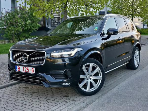 Black Volvo XC90 2018 in Riga, with an engine capacity of 2.00 L and mileage of 252 thousand km for 21900 €, photo 1 on AUTOMOTO.COM.LV