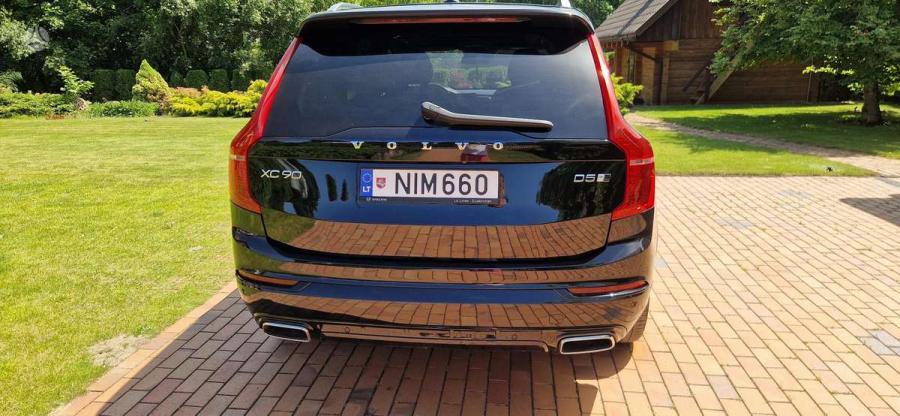 Melns Volvo XC90 2018 Anykščiai, ar dzinēja tilpumu 1.97 L un nobraukumu 200 tūkst. km par 24999 €, foto 7 vietnē AUTOMOTO.COM.LV