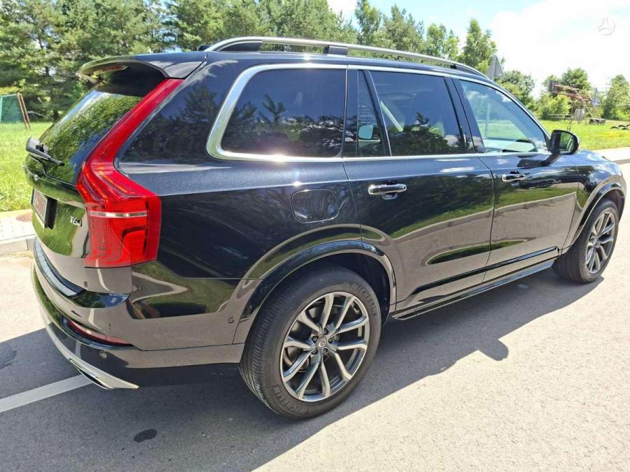 Black Volvo XC90 2018 in Klaipeda, with an engine capacity of 1.97 L and mileage of 131 thousand km for 23900 €, photo 13 on AUTOMOTO.COM.LV