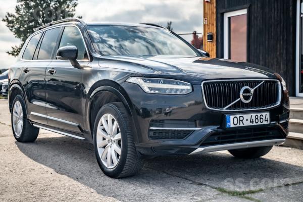 Melns Volvo XC90 2018 Rīga, ar dzinēja tilpumu 2.00 L un nobraukumu 246 tūkst. km par 21200 €, foto 1 vietnē AUTOMOTO.COM.LV