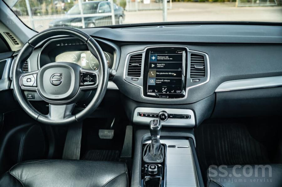 Melns Volvo XC90 2018 Rīga, ar dzinēja tilpumu 2.00 L un nobraukumu 246 tūkst. km par 21200 €, foto 7 vietnē AUTOMOTO.COM.LV