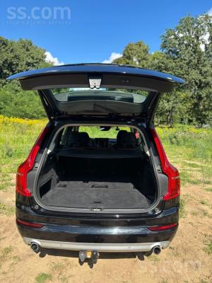 Black Volvo XC90 2018 in Riga, with an engine capacity of 2.00 L and mileage of 109 thousand km for 27500 €, photo 5 on AUTOMOTO.COM.LV