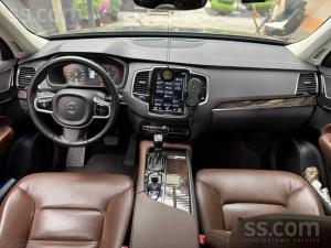 Black Volvo XC90 2018 in Riga, with an engine capacity of 2.00 L and mileage of 109 thousand km for 27500 €, photo 8 on AUTOMOTO.COM.LV