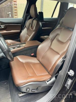 Black Volvo XC90 2018 in Riga, with an engine capacity of 2.00 L and mileage of 109 thousand km for 27500 €, photo 9 on AUTOMOTO.COM.LV