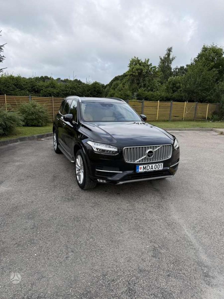 Melns Volvo XC90 2018 Klaipėda, ar dzinēja tilpumu 1.97 L un nobraukumu 184 tūkst. km par 23900 €, foto 1 vietnē AUTOMOTO.COM.LV