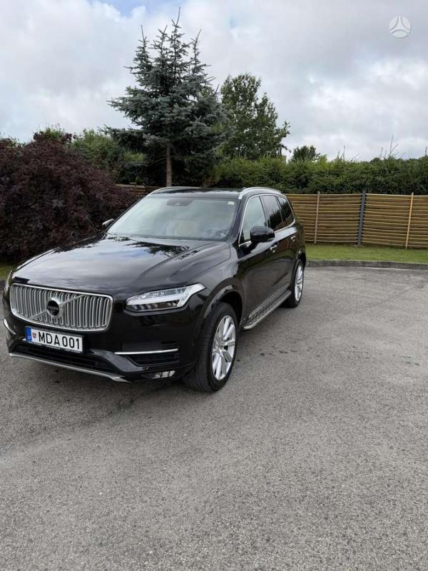 Melns Volvo XC90 2018 Klaipėda, ar dzinēja tilpumu 1.97 L un nobraukumu 184 tūkst. km par 23900 €, foto 2 vietnē AUTOMOTO.COM.LV