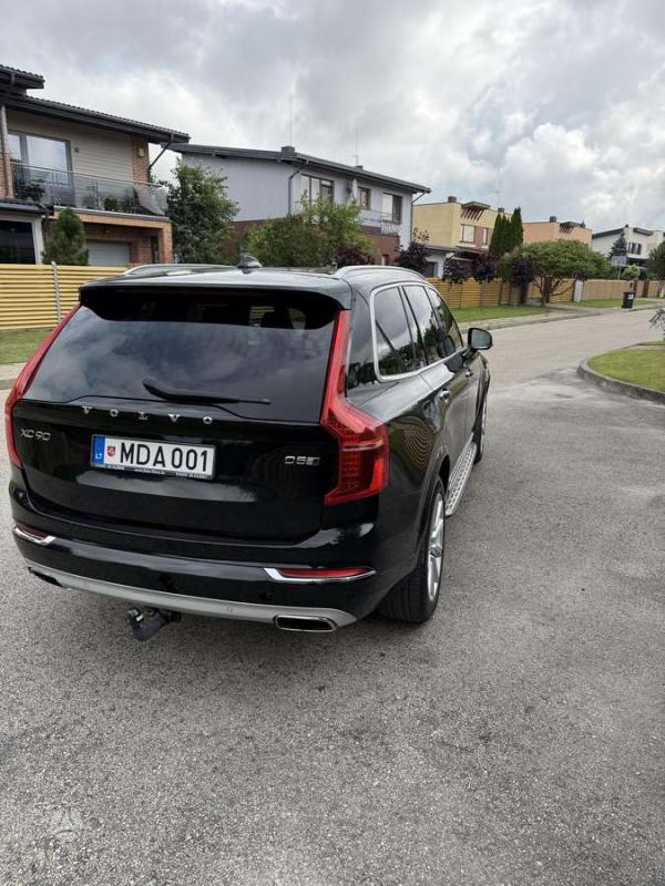 Melns Volvo XC90 2018 Klaipėda, ar dzinēja tilpumu 1.97 L un nobraukumu 184 tūkst. km par 23900 €, foto 4 vietnē AUTOMOTO.COM.LV