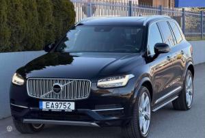 Black Volvo XC90 2018 in Marijampole, with an engine capacity of 1.97 L and mileage of 264 thousand km for 32500 €, photo 3 on AUTOMOTO.COM.LV