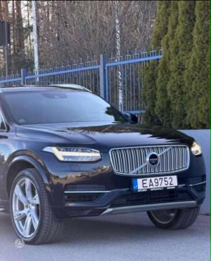 Black Volvo XC90 2018 in Marijampole, with an engine capacity of 1.97 L and mileage of 264 thousand km for 32500 €, photo 4 on AUTOMOTO.COM.LV
