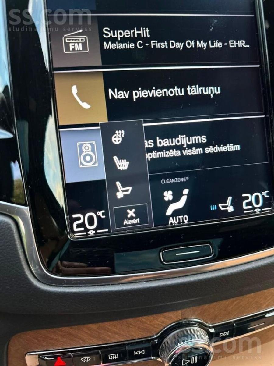 Melns Volvo XC90 2018 Talsi, ar dzinēja tilpumu 2.00 L un nobraukumu 0 tūkst. km par 28970 €, foto 23 vietnē AUTOMOTO.COM.LV