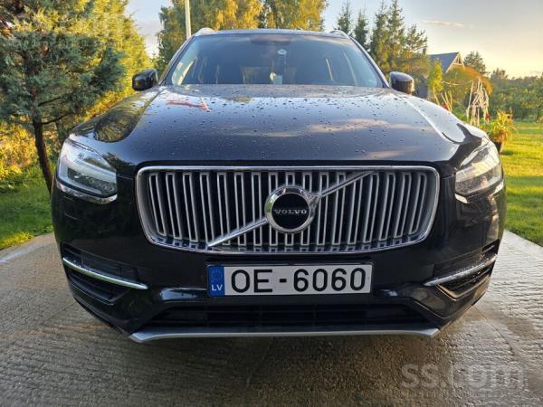 Черный Вольво ХС90 2018 в Рига, объемом двигателя 2.00 л и пробегом 300 тыс. км за 17300 €, фото 1 на AUTOMOTO.COM.LV
