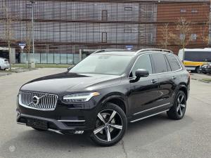 Black Volvo XC90 2018 in Klaipeda, with an engine capacity of 1.97 L and mileage of 134 thousand km for 23100 €, photo 5 on AUTOMOTO.COM.LV