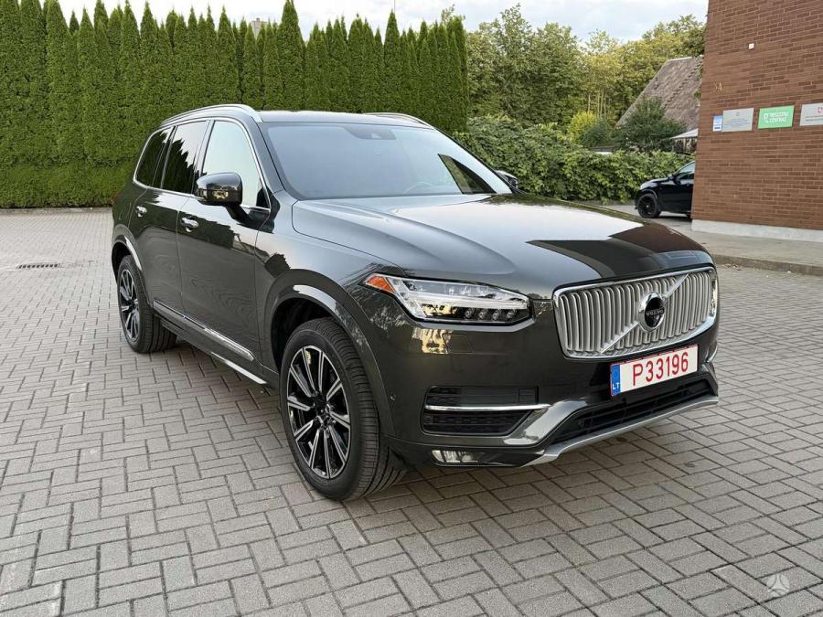 Black Volvo XC90 2018 in Sakiai, with an engine capacity of 1.97 L and mileage of 177 thousand km for 23000 €, photo 1 on AUTOMOTO.COM.LV