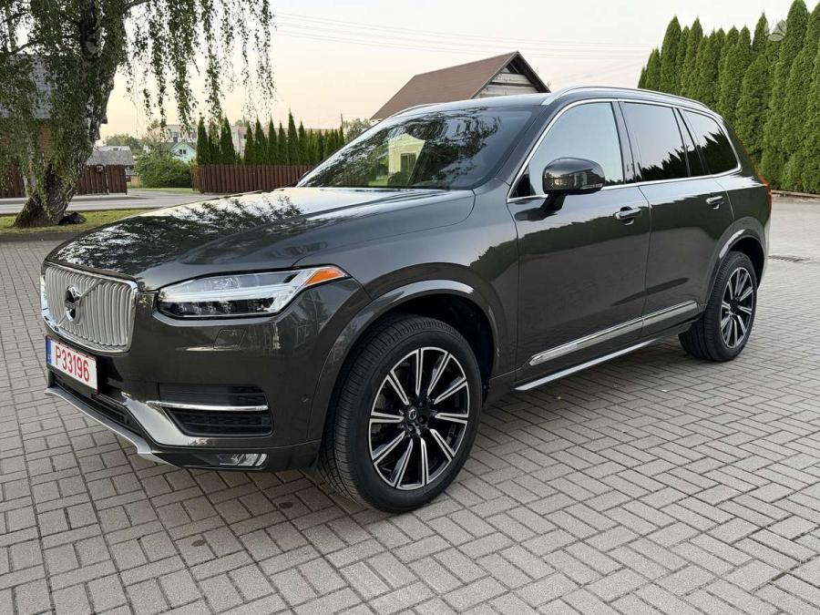 Black Volvo XC90 2018 in Sakiai, with an engine capacity of 1.97 L and mileage of 177 thousand km for 23000 €, photo 4 on AUTOMOTO.COM.LV