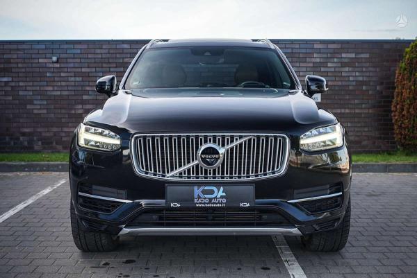 Melns Volvo XC90 2018 Marijampole, ar dzinēja tilpumu 1.97 L un nobraukumu 265 tūkst. km par 30850 €, foto 3 vietnē AUTOMOTO.COM.LV