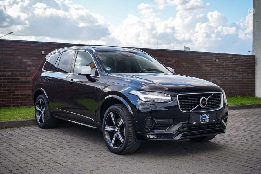 Melns Volvo XC90 2018 Marijampole, ar dzinēja tilpumu 1.97 L un nobraukumu 221 tūkst. km par 24950 €, foto 1 vietnē AUTOMOTO.COM.LV