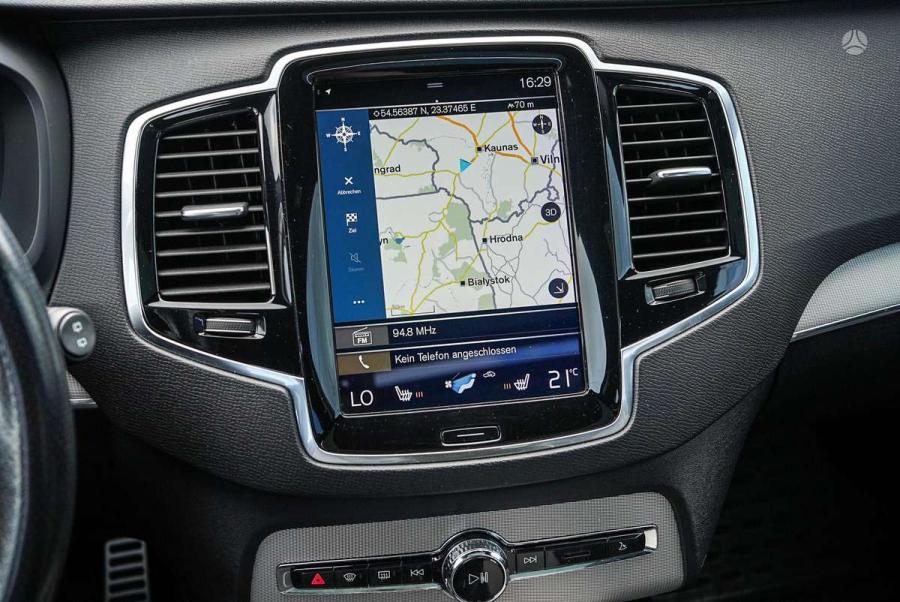 Melns Volvo XC90 2018 Marijampole, ar dzinēja tilpumu 1.97 L un nobraukumu 221 tūkst. km par 24950 €, foto 18 vietnē AUTOMOTO.COM.LV