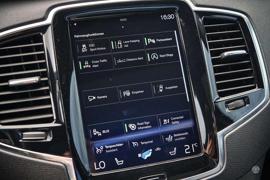 Melns Volvo XC90 2018 Marijampole, ar dzinēja tilpumu 1.97 L un nobraukumu 221 tūkst. km par 24950 €, foto 20 vietnē AUTOMOTO.COM.LV