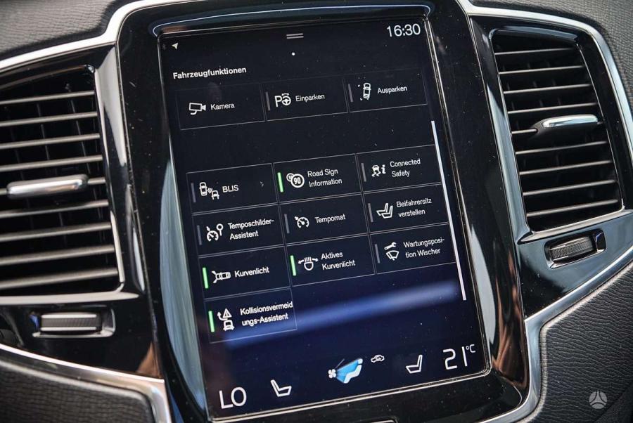 Melns Volvo XC90 2018 Marijampole, ar dzinēja tilpumu 1.97 L un nobraukumu 221 tūkst. km par 24950 €, foto 21 vietnē AUTOMOTO.COM.LV