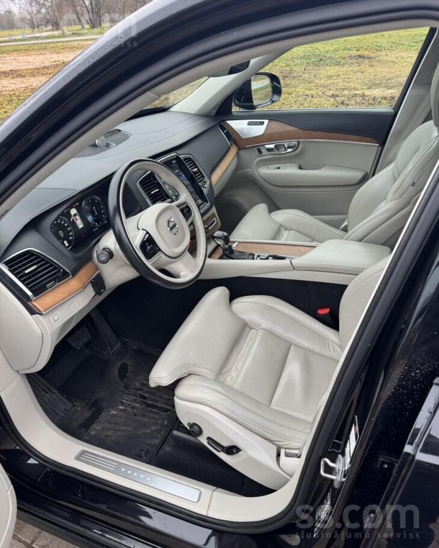 Melns Volvo XC90 2019 Rīga, ar dzinēja tilpumu 2.00 L un nobraukumu 183 tūkst. km par 30490 €, foto 5 vietnē AUTOMOTO.COM.LV