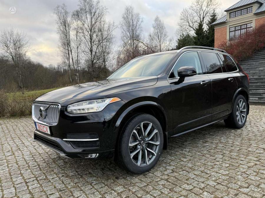 Melns Volvo XC90 2019 Viļņa, ar dzinēja tilpumu 1.97 L un nobraukumu 158 tūkst. km par 23900 €, foto 3 vietnē AUTOMOTO.COM.LV